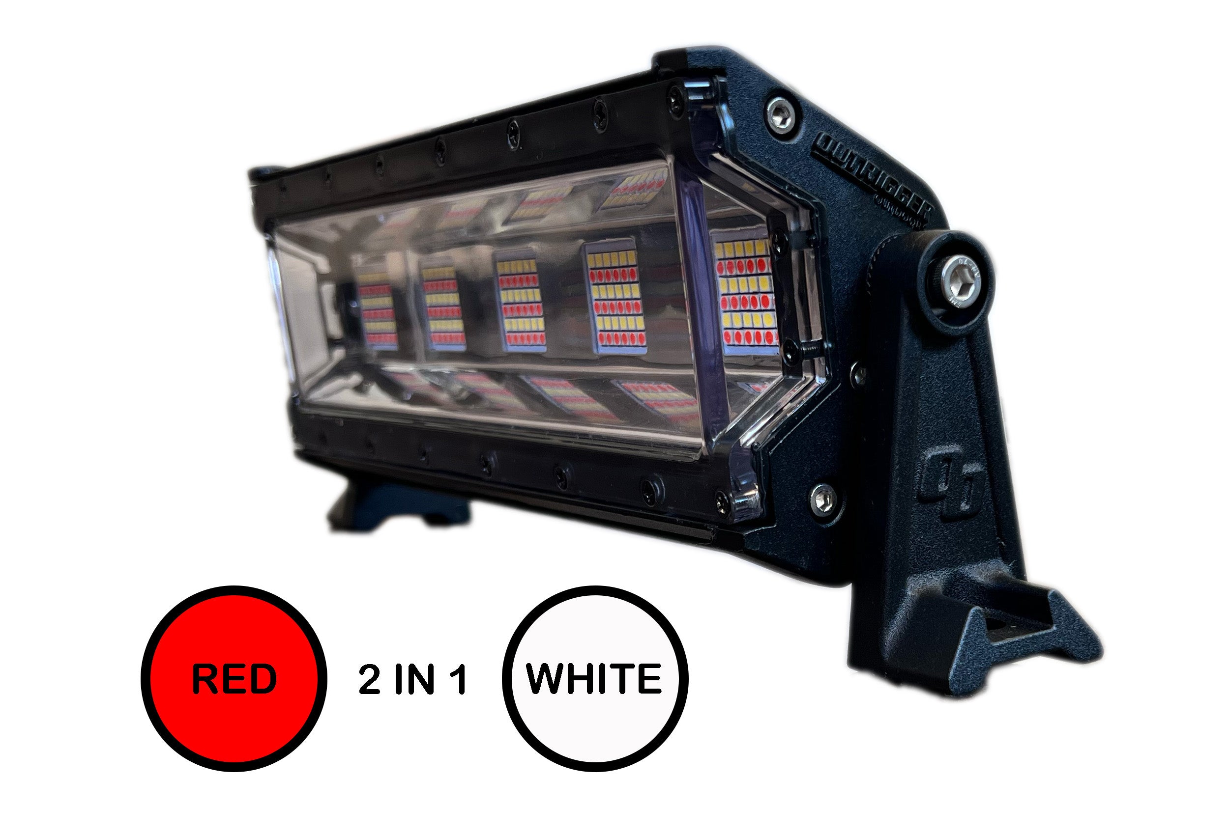 Predator Cannon® Flood Series Hunting Light Bar – Red & White LED ...