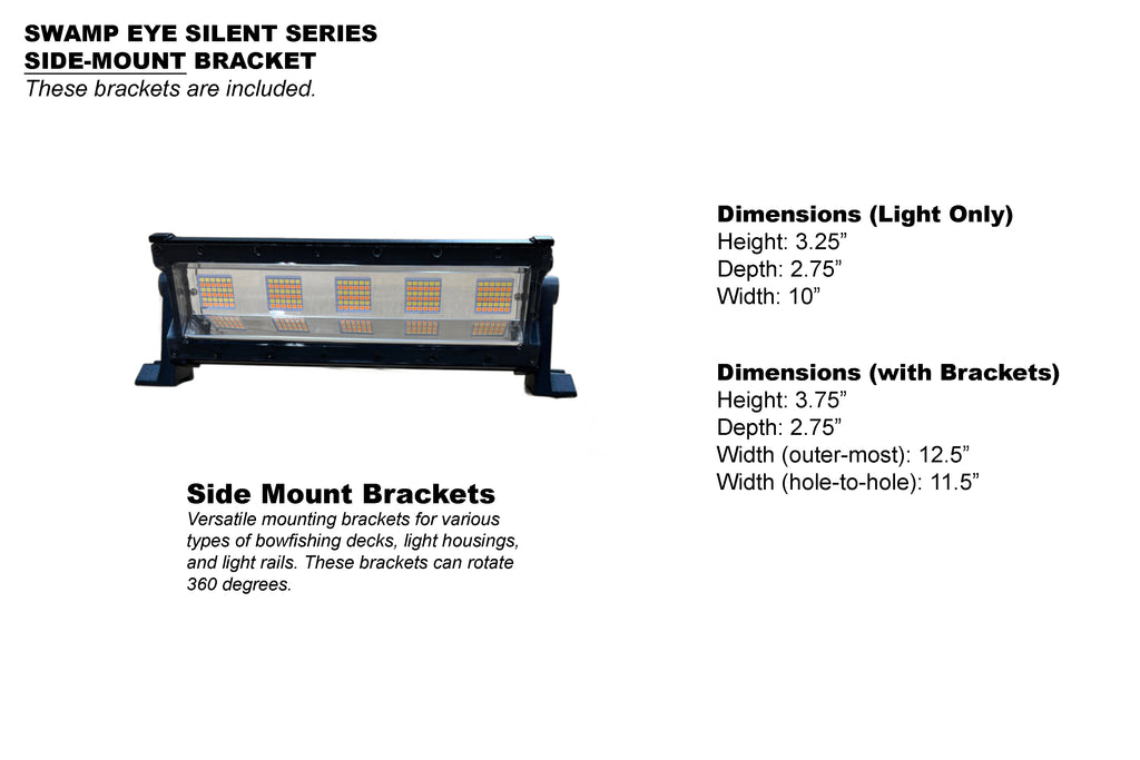 Swamp Eye® Silent Series Bowfishing Light | Outrigger