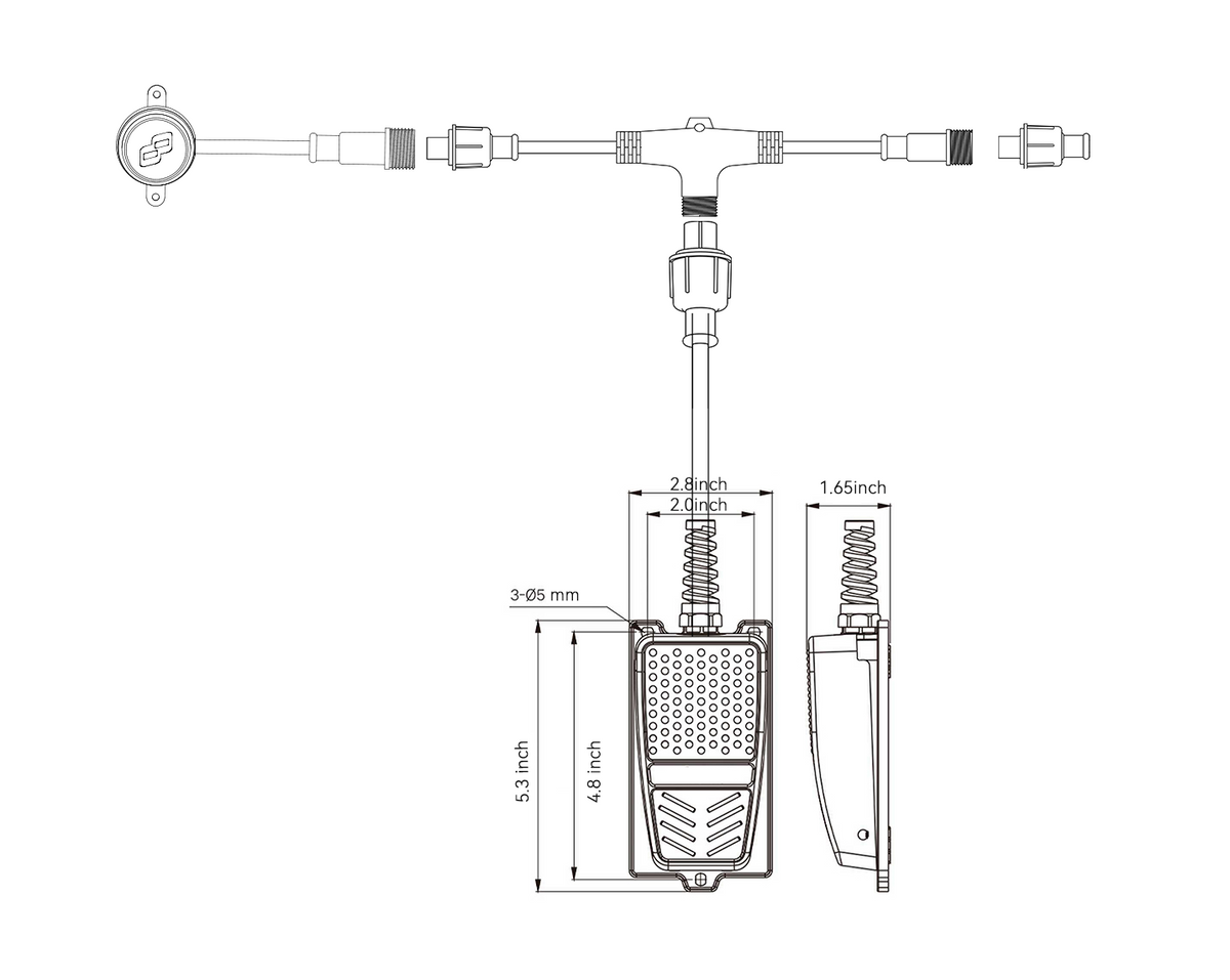 Foot Switch Light Control | Outrigger Outdoors